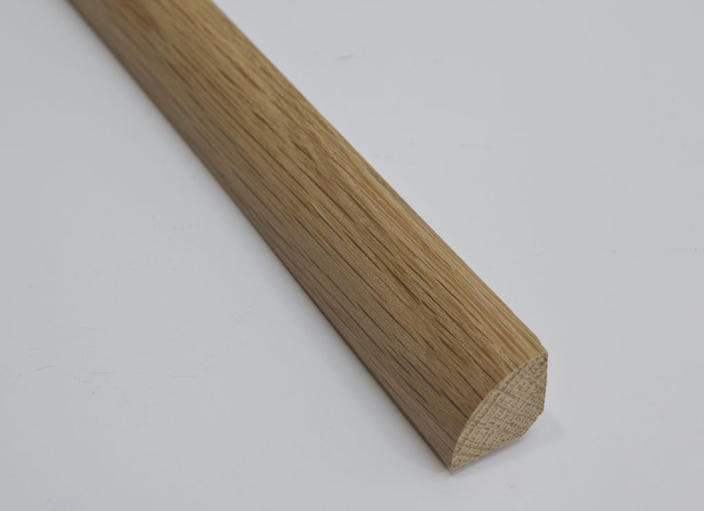 Oak Quadrant Unsealed 19 x 19 x 2000 mm - The Natural Wood Floor Co